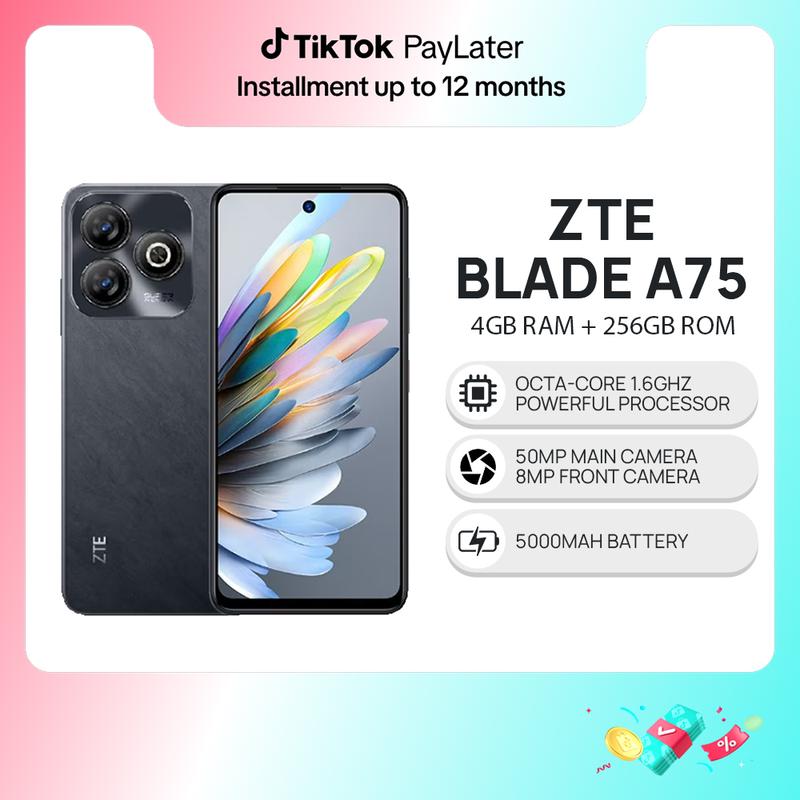 ZTE Blade A75 Smartphone | 4GB+256GB | Octa-core 1.6GHz Powerful ...