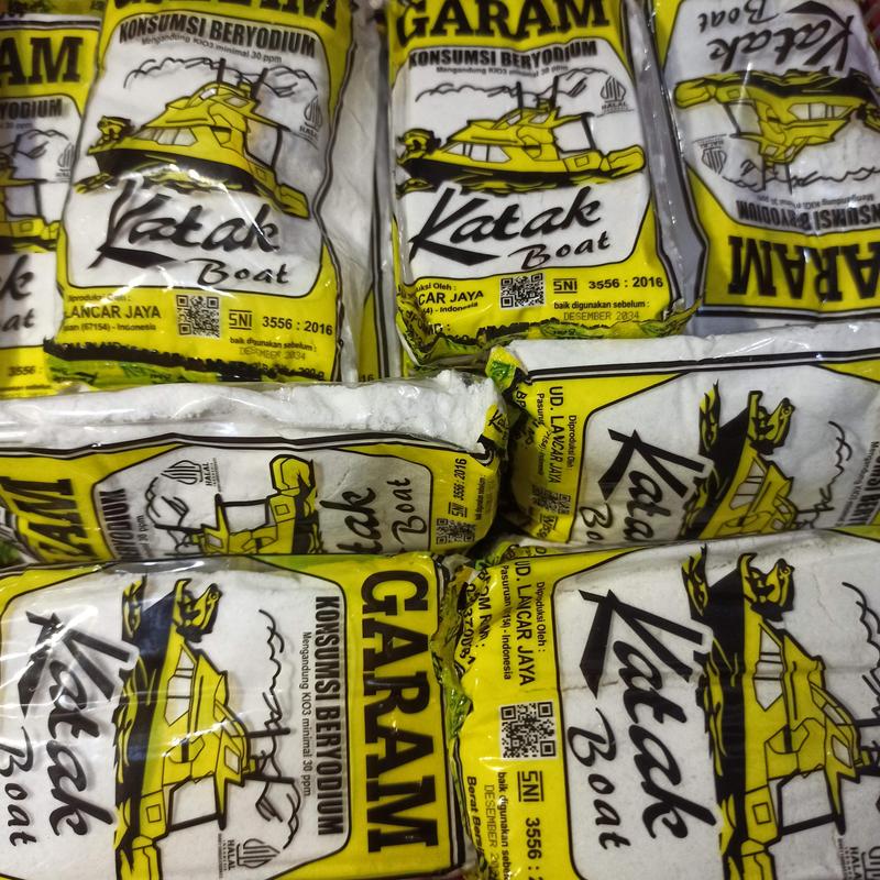 [ PAKET HEMAT ] Garam Halus Beryodium Katak Boat Isi 5 Pack - Shop ...