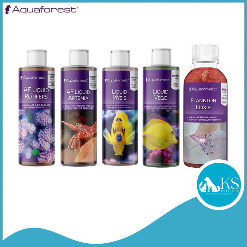 Aquaforest Liquid Rotifers/ Liquid Artemia/ Liquid Mysis/ Liquid ...