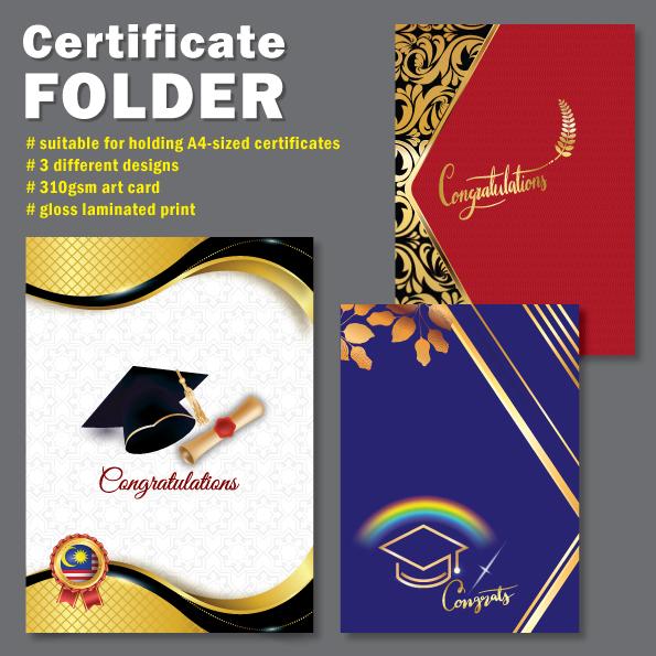 [NEW] A4 Elegant Folder Sijil Glossy Certificate Document Soft - TikTok ...
