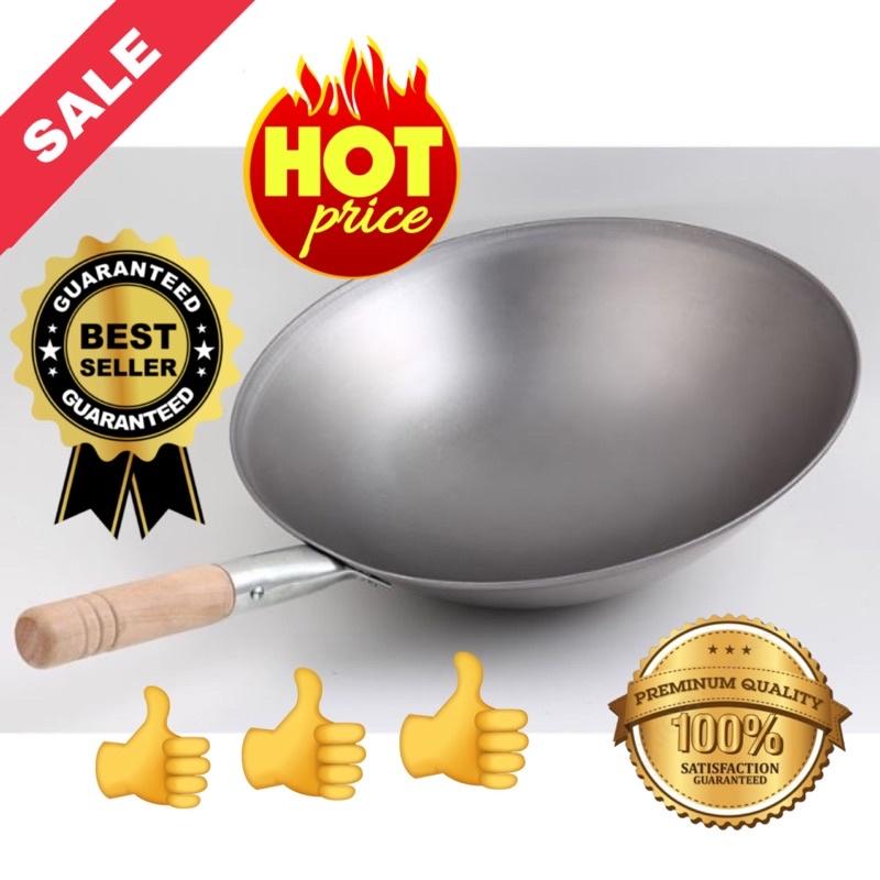 【13" - 17"】Deep Shape Steel Caldron / Wok / Kuali Besi / Kuali - TikTok ...