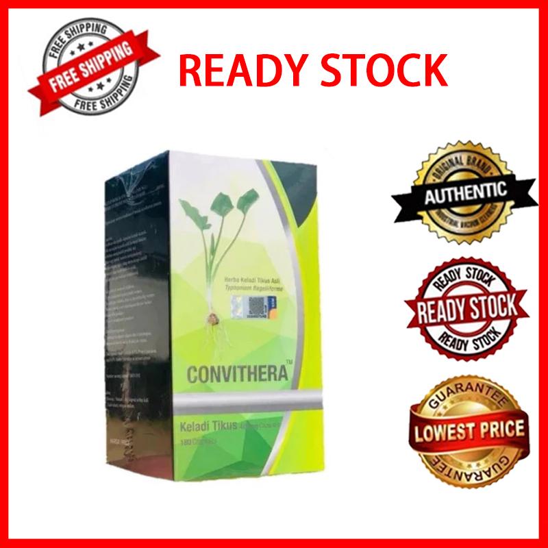 Keladi Tikus Convithera | 100% Original | (180 capsules) - TikTok Shop ...