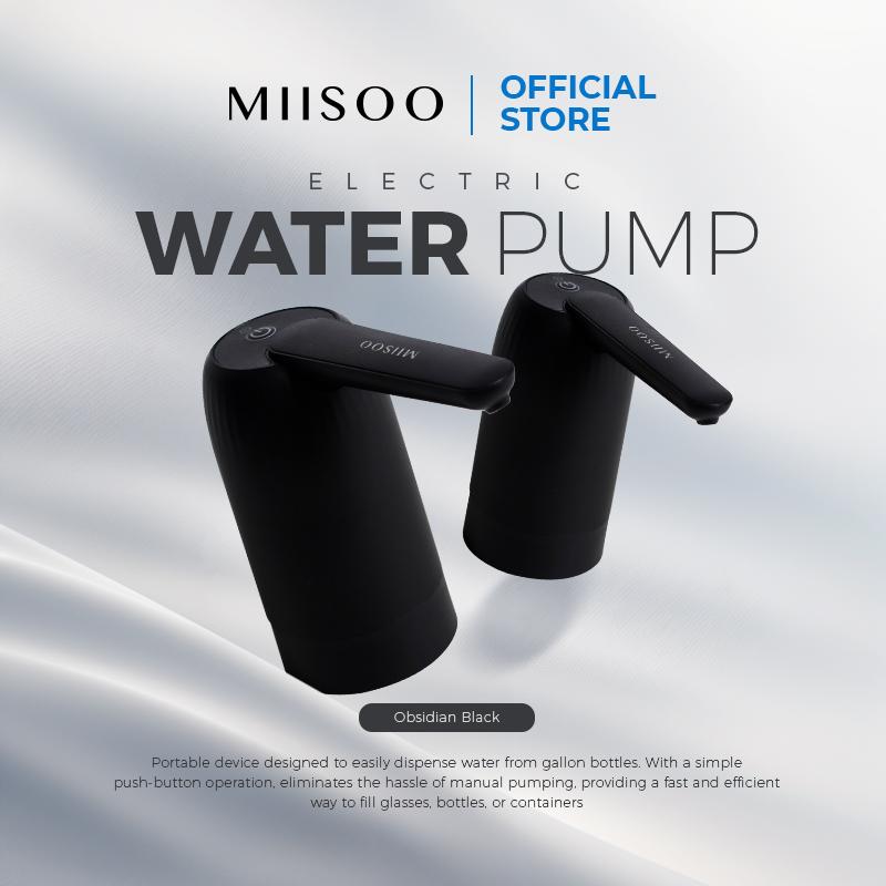 Promo MIISOO Pompa Obsidian Black/Pompa Air All Black/Pompa Galon ...
