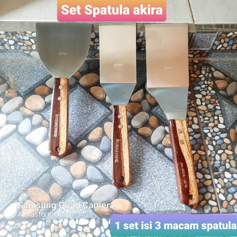 1 paket spatula / kape isi 3 pcs / kape kebab / spatula rot - Shop ...