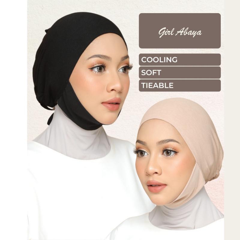 Inner Free Size Breathable Cooling Tube Innercap Shawl Innera - TikTok ...