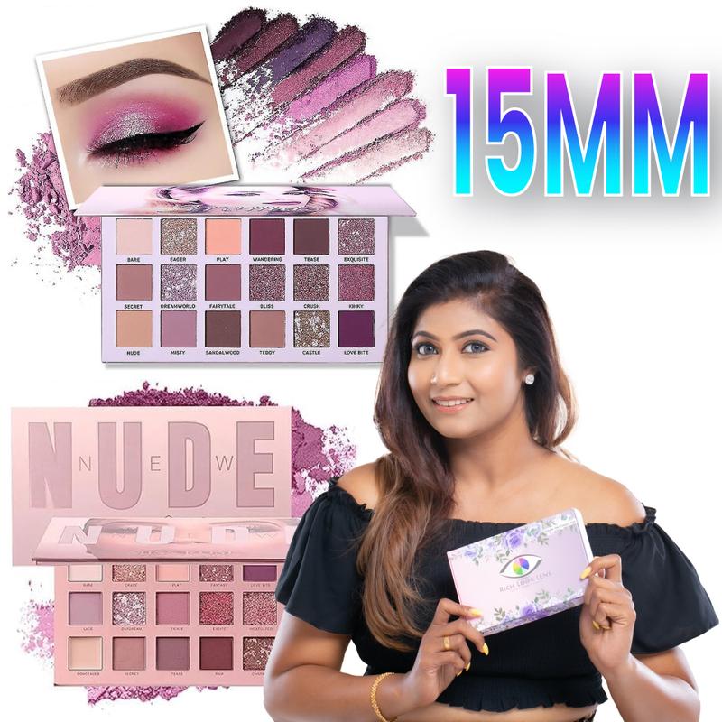 RICH LOOK (15MM) Eye Shadow Palette Multicolour Long Lasting - TikTok ...