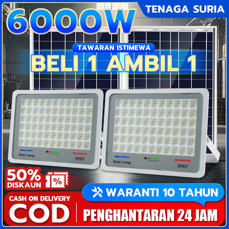 Buy 1 get 1 free Solar Light Outdoor 6000W LED Light outdoor - TikTok ...
