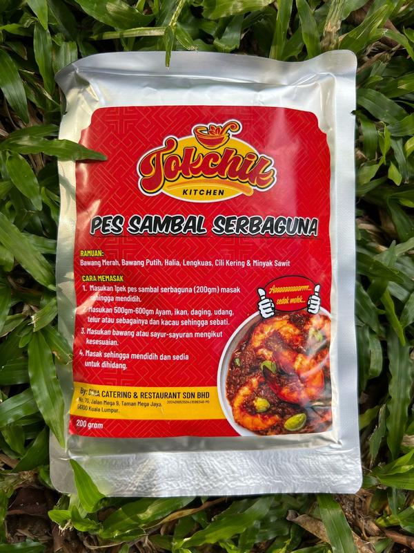 Pes Sambal Serbaguna Tokchik Kitchen 200g – Pedas, Padu & Serbaguna ...