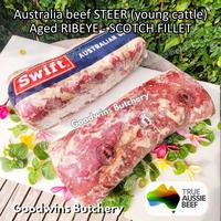 Jual Beef RIBEYE Australia STEER (young cattle) aged-frozen whole cuts ...
