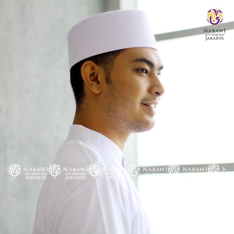 Peci Haji Songkok Haji Habib Bahar Bin Smith Kopiah Dewasa Putih - Shop ...