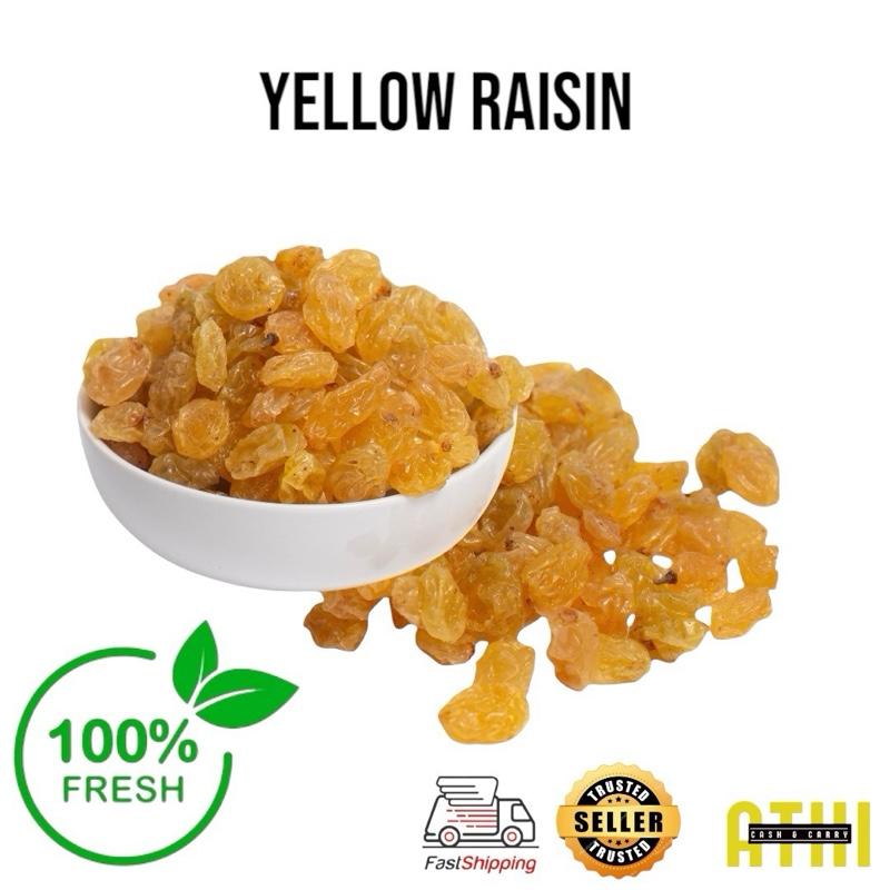YELLOW RAISIN / KISMIS KUNING 100g/250g/500g/1 kg dry fruit - TikTok ...