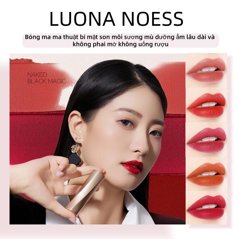 【Hot Sale】Son Môi Ma Thuật Đen, Luona Noess, Dưỡng Ẩm Và Nuô - TikTok ...
