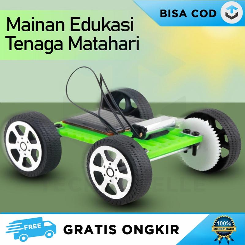 DIY MOBIL SOLAR PANEL MINI MAINAN EDUKASI ANAK PUZZEL TENAGA - Shop ...