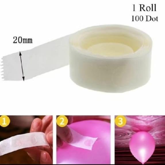 Lem Balon / Perekat Balon / Glue Dot Ballon / Tempelan Balon - Shop ...