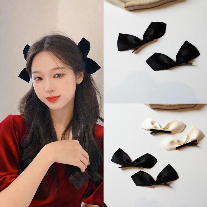 Jepit Rambut Ikatan bentuk rama-rama Sutera, Fesyen, Jepit Rambut ...