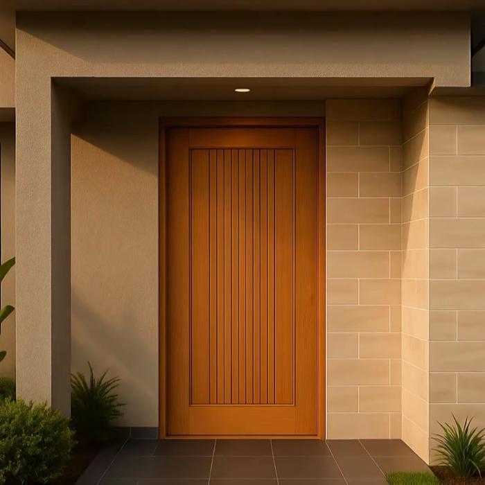 Jual Po Pak Faisal Kusen dan Daun Pintu model garis Lurus Bahan Kayu ...