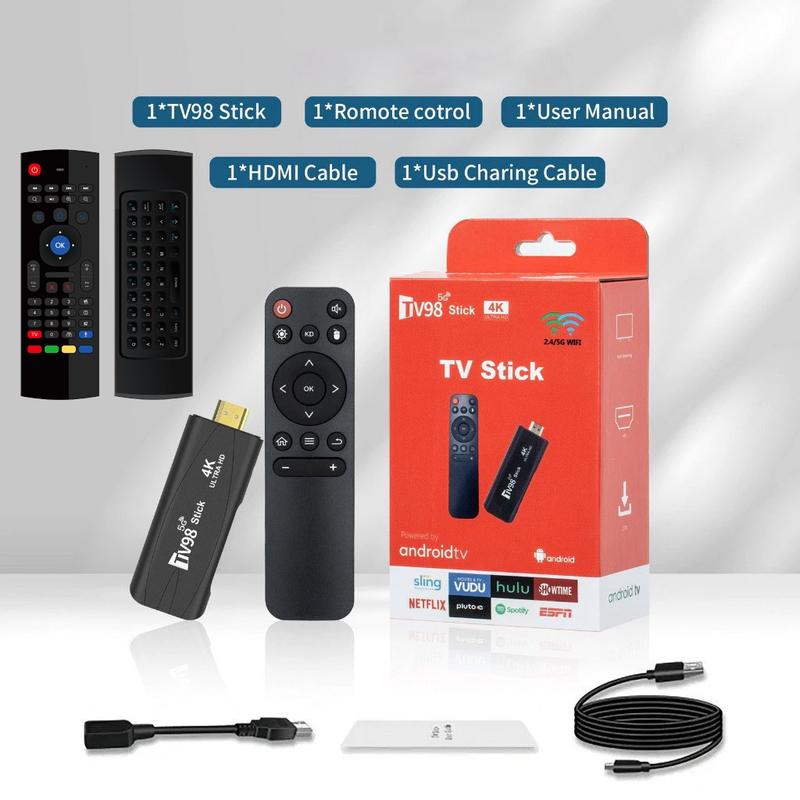 Smart TV Stick, TV98, 5G WIFI TV Stick, TV BOX, 2.4G / 5GWIFI, - TikTok ...