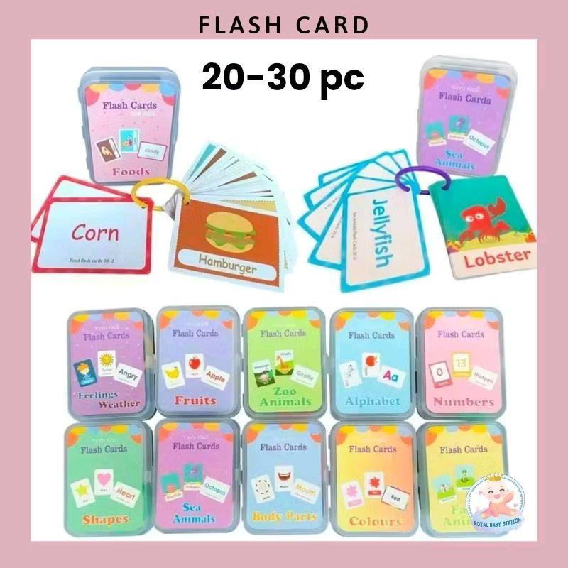 Kartu Edukasi Flash Card Bahasa Inggris dengan Box dan Gantungan - Shop | Tokopedia