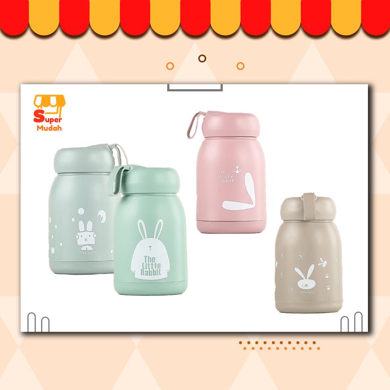 330ml Tumbler Botol Air Reka Bentuk Arnab Tumbler Untuk Minuman ...