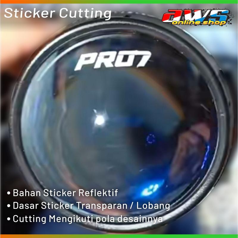 Sticker Cutting Biled PRO7 Mini Font Terbalik - Shop | Tokopedia