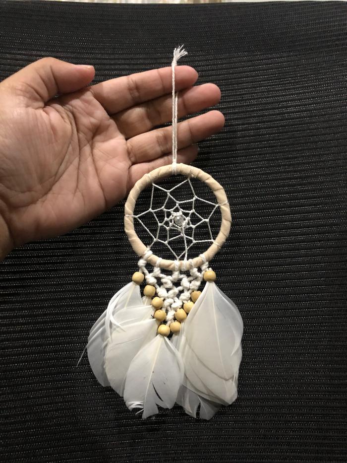 Jual Dreamcatcher Mini Handmade 6cm x 14cm Hiasan Kamar, Mobil ...