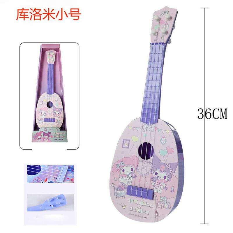 Mainan Gitar Ukulele, untuk Kanak-kanak, 4 Tali, Saiz Mini, Alat ...