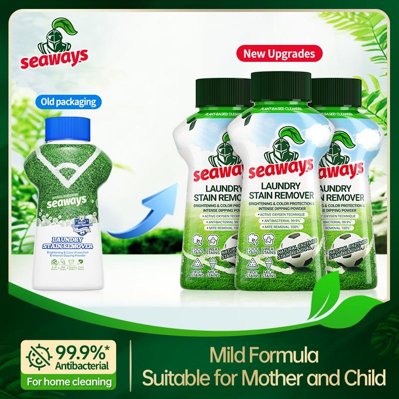 Serbuk Penghilang Noda Seaways, 340g, Peluntur Dobi, Sesuai untuk ...