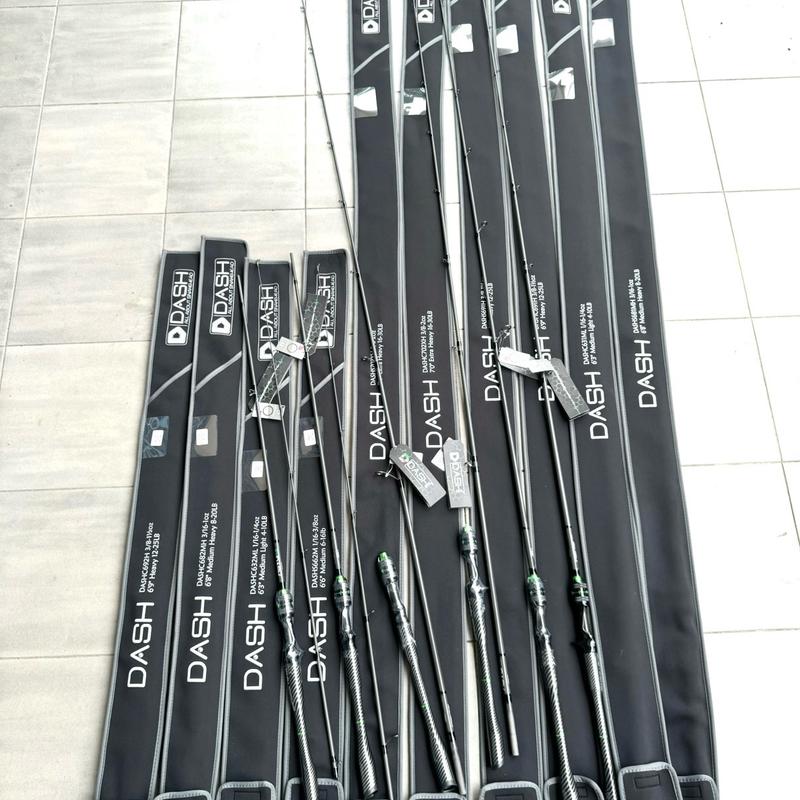 New Dash Rod All About Snakehead Carbon Blanks Fishing Rod Spinning ...