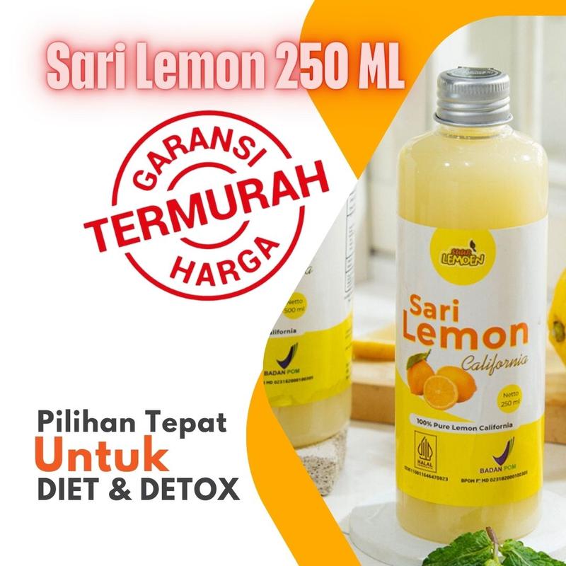 Suurlemoen Sari Lemon ORGANIK 250 ML | Minuman Alami Juice Lemon ...