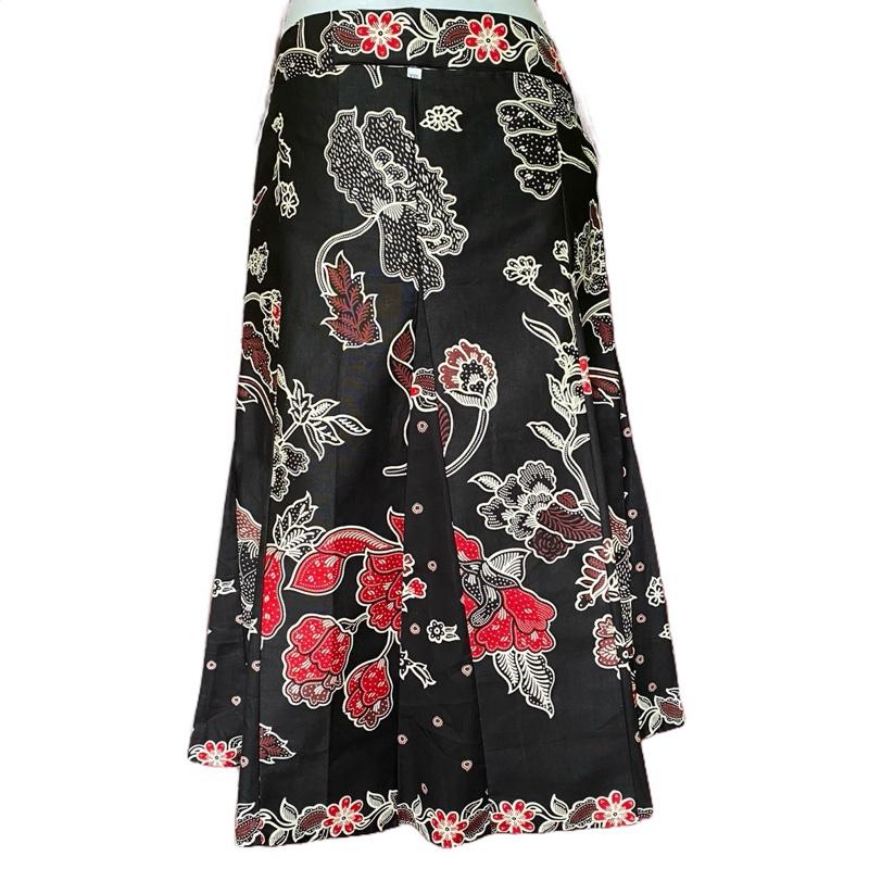Rok batik 7/8 Lebar Model Pecah 8 Pakai Puring Pinggang Karet - Shop ...