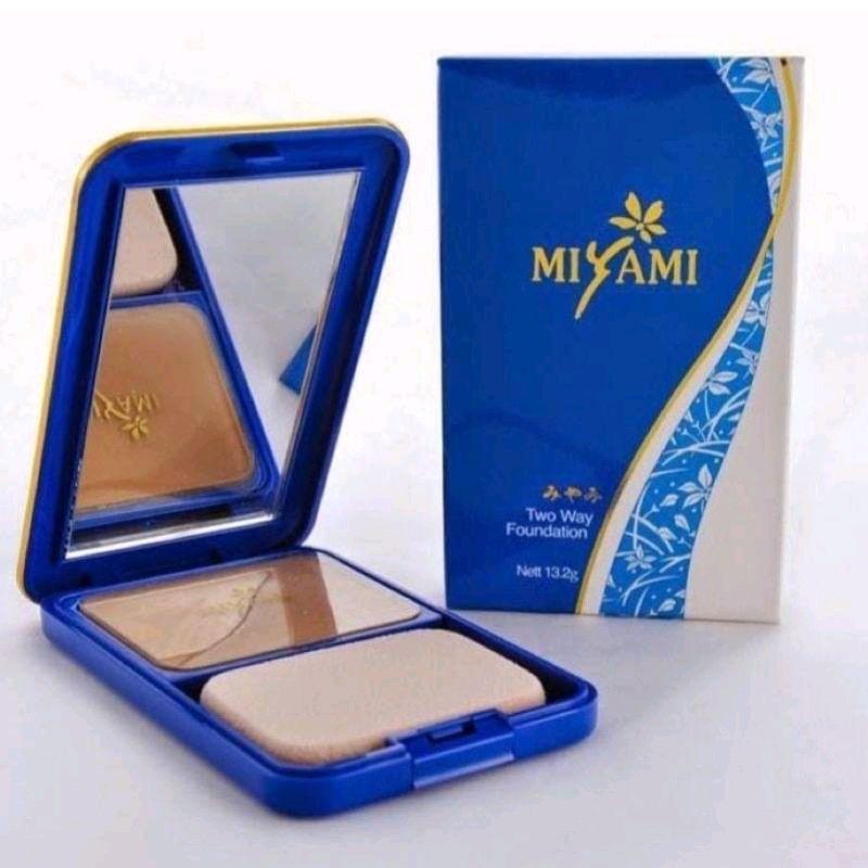 MIYAMI Bedak Kompak 100% Original Cosway - Light & Medium - SPF 15 ...