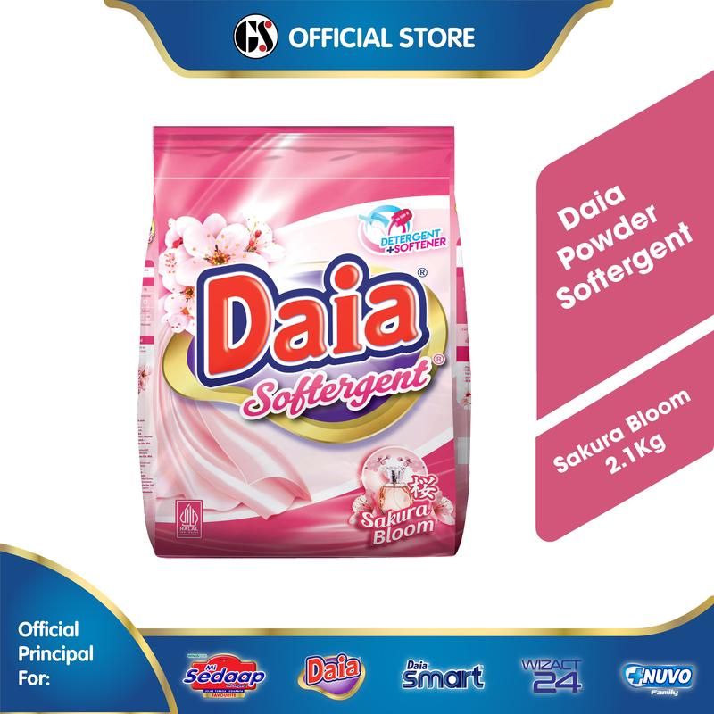Daia Sakura Laundry Softergent 2.1kg - Serbuk Pencuci Pakaia - TikTok ...