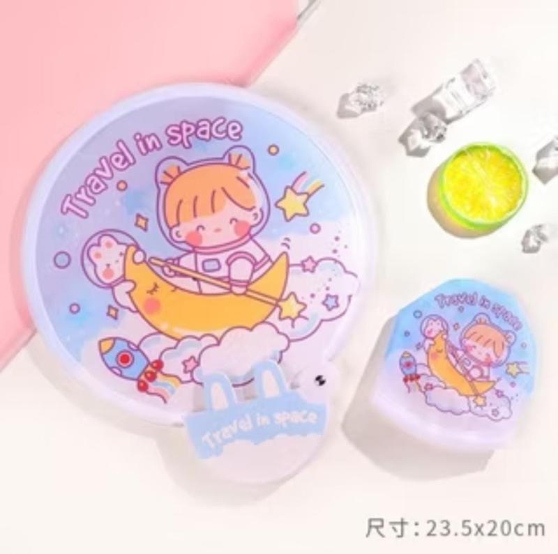 Kipas Tangan Ajaib Kipas Tangan Bulat Motif Cartoon Lucu Kipas - Shop ...