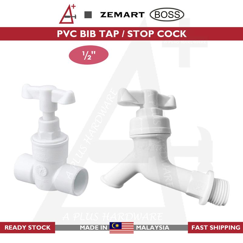 1/2 inch PVC Bib Tap Stop Cock Socket Stopvalve Garden Water - TikTok ...