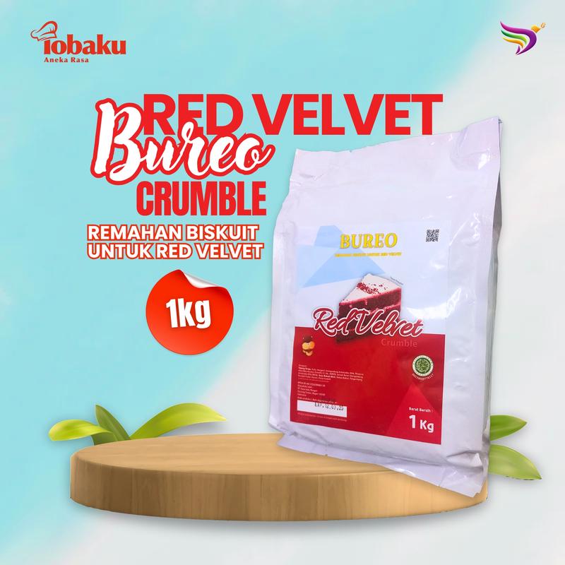 Bureo Red Velvet Biscuit Crumble 1kg - Cookies & Food - Shop | Tokopedia