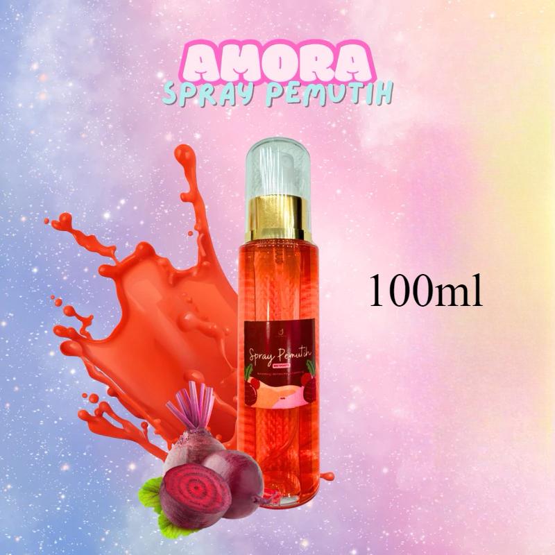Amora Spray Pemutih 100% Original With Proof Spray Mencerahkan - TikTok Shop Malaysia
