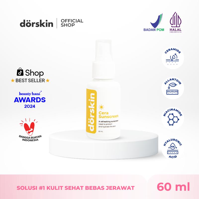 Dorskin Cera Sunscreen - All Day Reapply Sunscreen Spray UV Mist - Shop ...