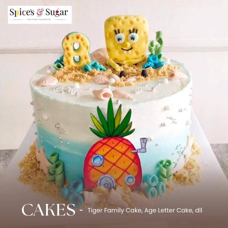 Kue Ulang Tahun Custom Birthday Cake Kue Ultah Karakter Rasa - Shop | Tokopedia