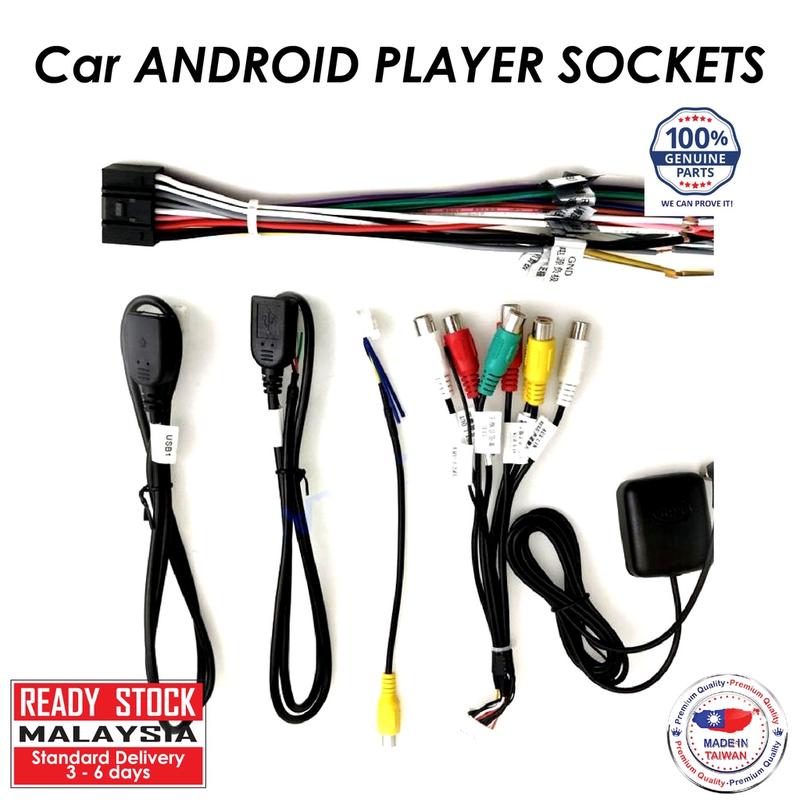 Android Player PNP socket Universal full set Car - TikTok Shop Malaysia