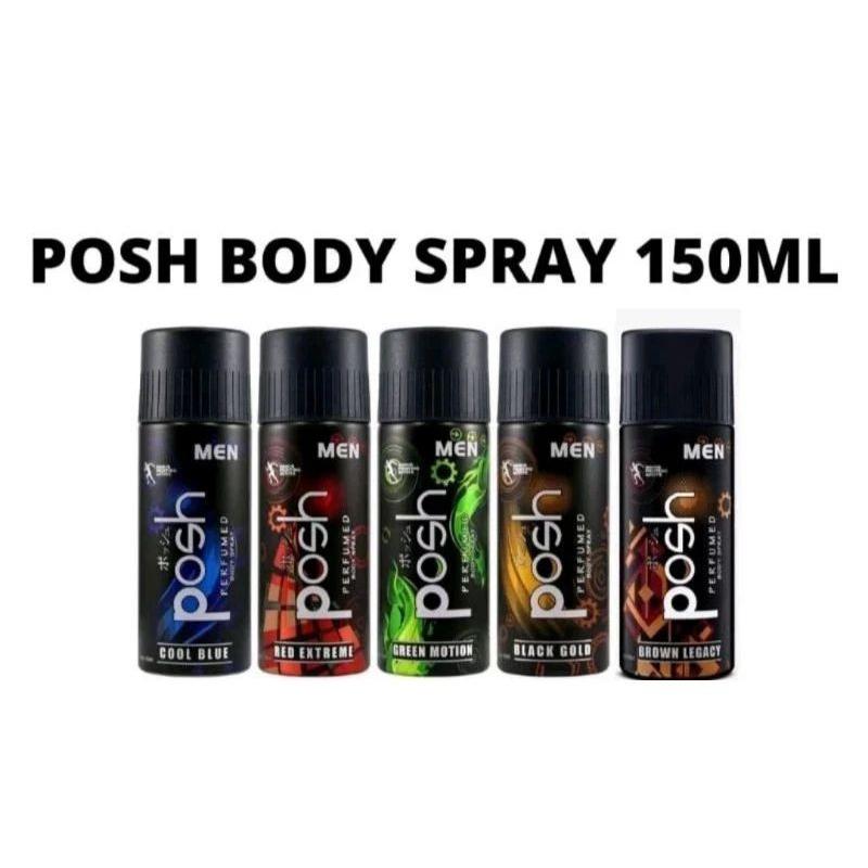 Posh Men Perfume Body Spray 150ml - Parfum Cowo - Shop | Tokopedia