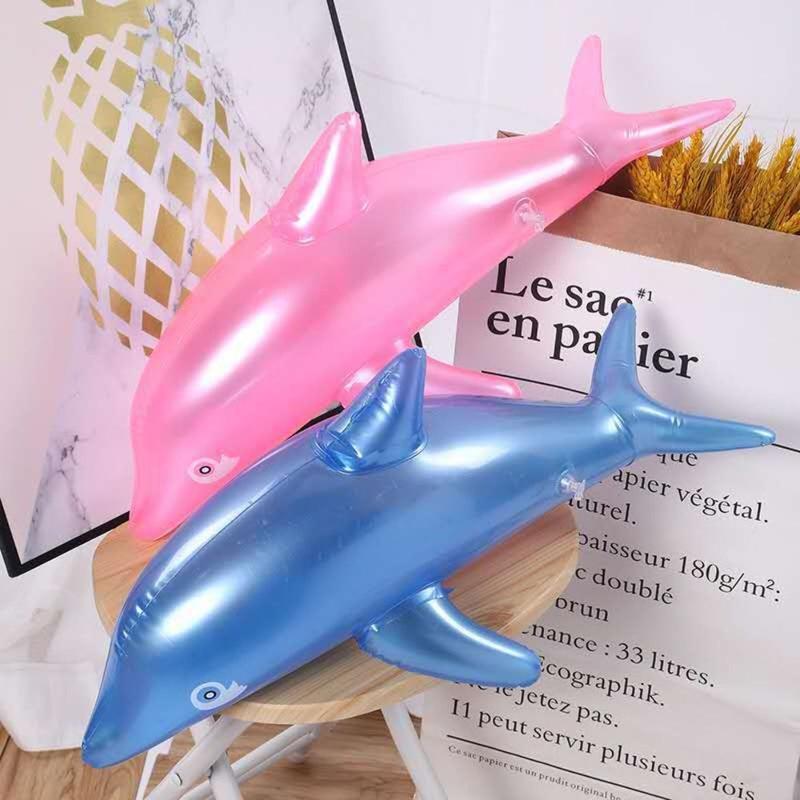 Simulation Dolphin Cute Float Air Mattresse Blow Toy Swimmin - TikTok ...