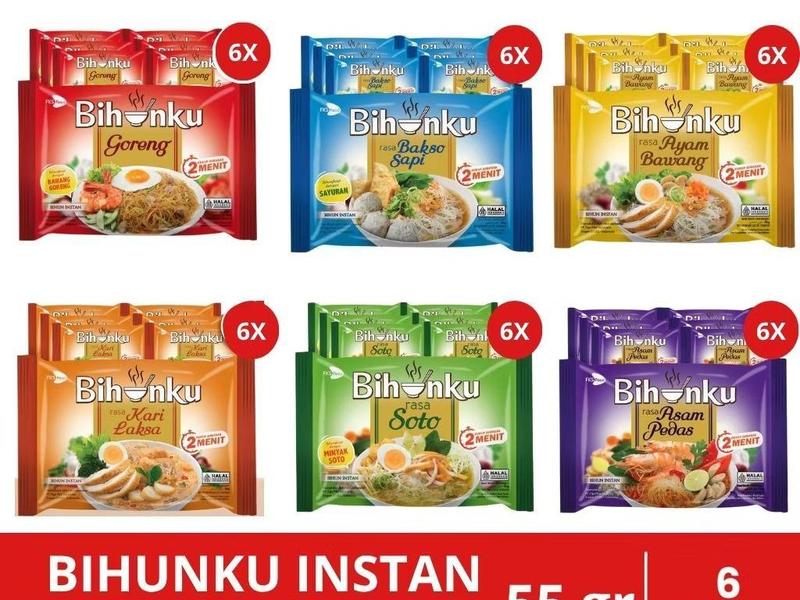6 Pcs Bihunku Varian Rasa - Shop | Tokopedia