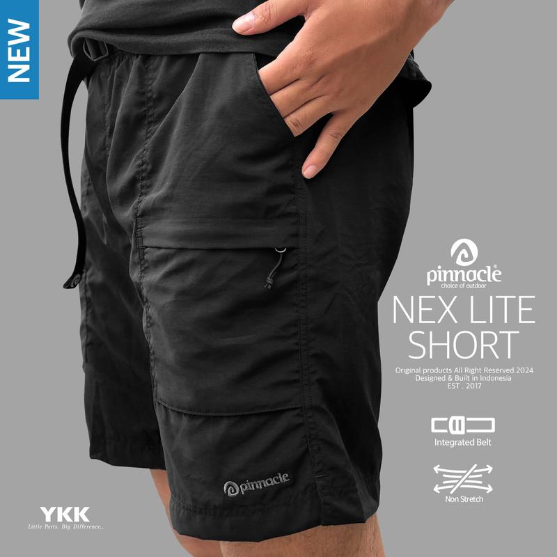 Pinnacle Pro Official Nex Lite Classic Short - Black - Shop | Tokopedia