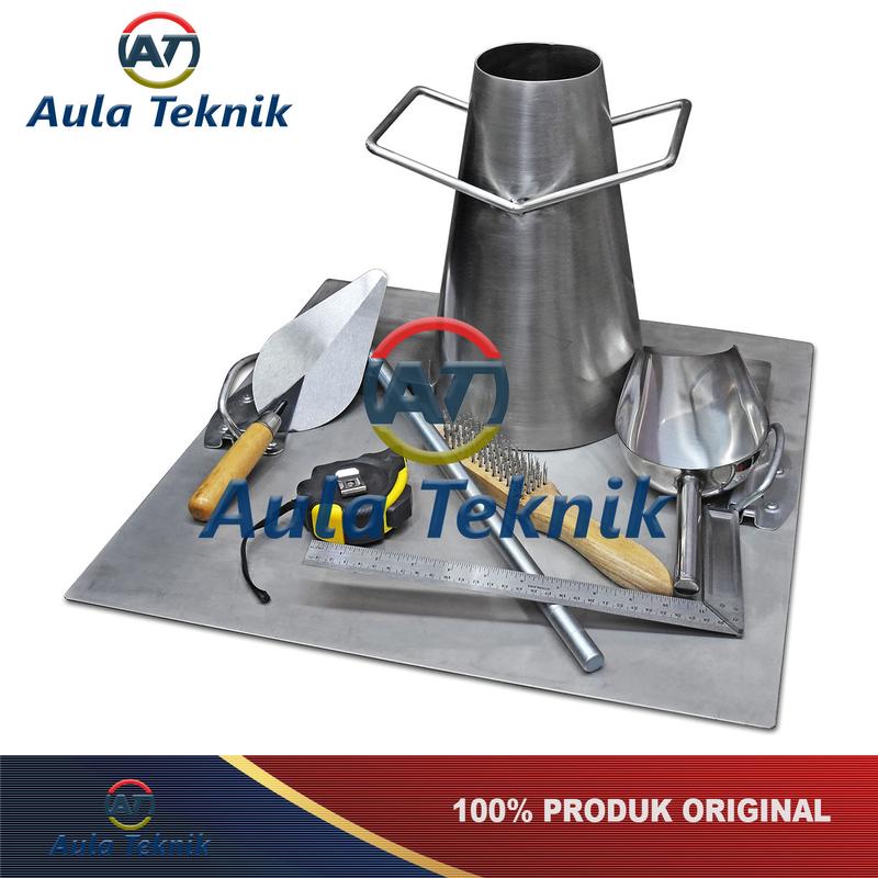 Slump Test Beton Stainless Steel & Alat Untuk Mengukur Tingkat ...