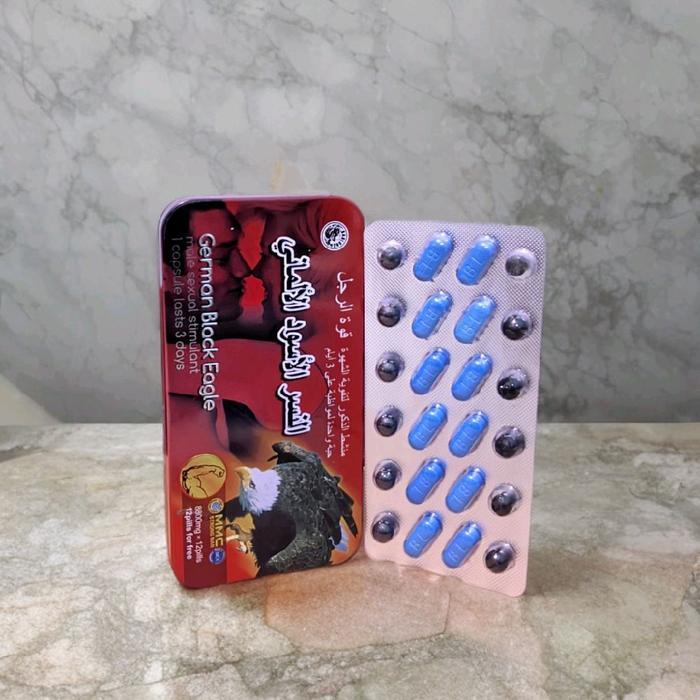 Promo Suplemen Stamina Pria Import German Black Eagle 100% Original ...