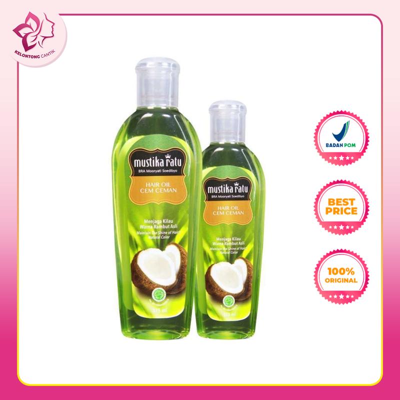Mustika Ratu Hair Oil - Minyak Cemceman 75ml - 175ml - Cem Ceman ...