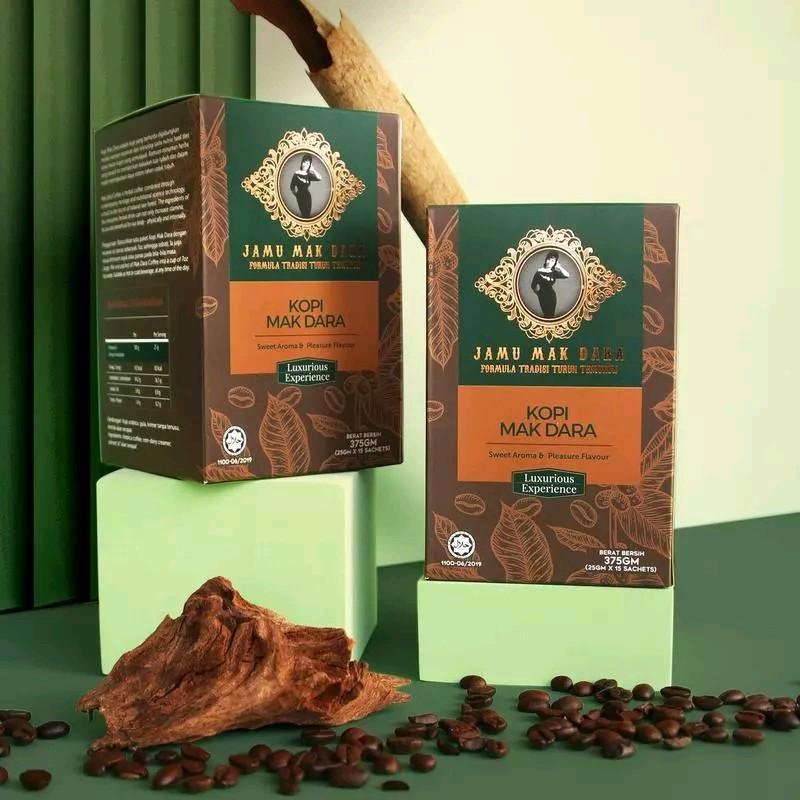 Jamu Mak Dara Kopi Coffee 15sch Organic - TikTok Shop Malaysia