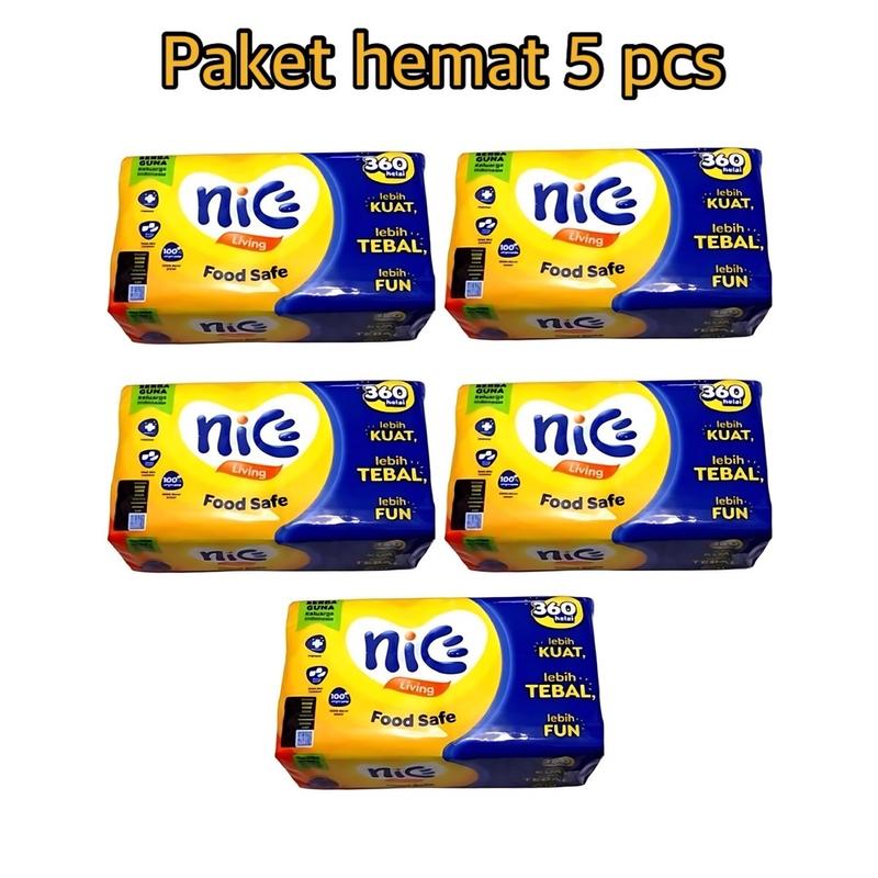 Promo!! Isi 5 pcs Tissue Nice Murah 360 helai Tisu - Shop | Tokopedia