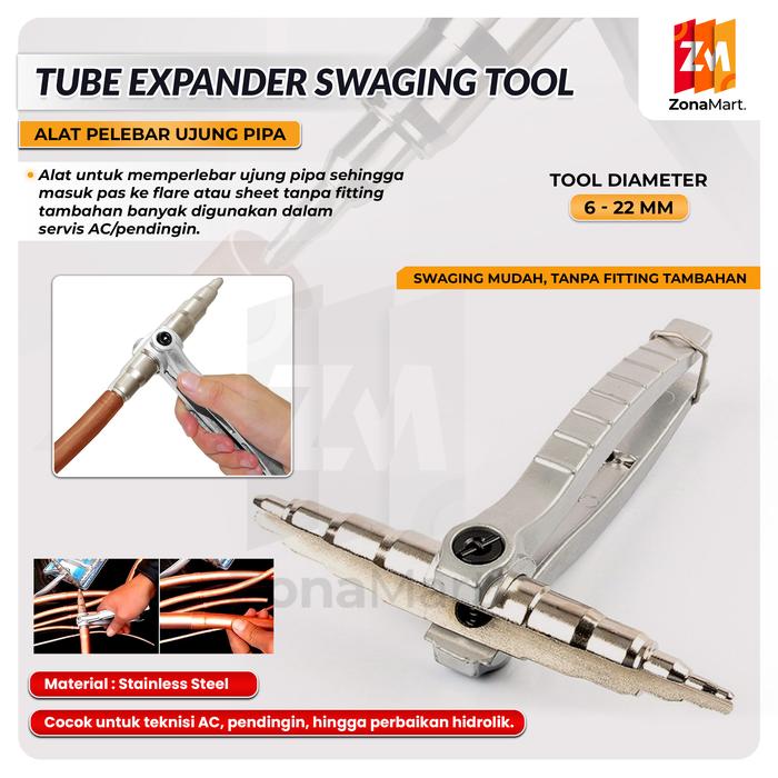 Jual Tube Expander Swaging Tool Pipa AC Flaring Tool Hand Swaging Tool ...
