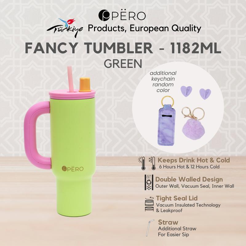 [JORDI ONSU] READY STOCK Pero Fancy Tumbler Permos 1182 ML With Handle ...